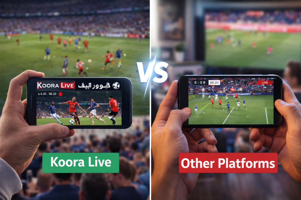 Koora Live vs Other Football Streaming Platforms